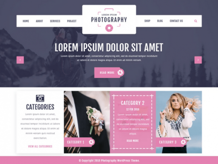 41 Best Templates for Photography Websites