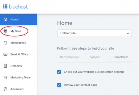 How to Install WordPress With Bluehost