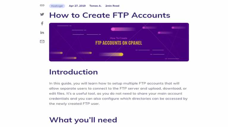 Best FTP Hosting Providers | 7 Best FTP Hosts 2021