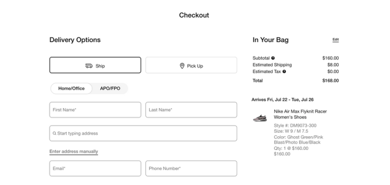 Ecommerce Checkout Pages | Best Examples