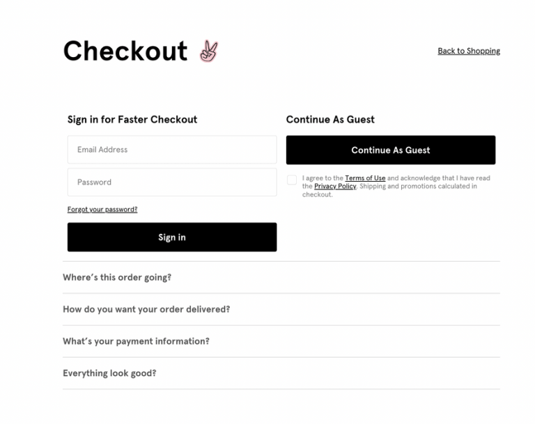 Ecommerce Checkout Pages | Best Examples