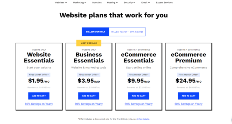 We Review Web.com Pricing: Are The Plans Good Value?