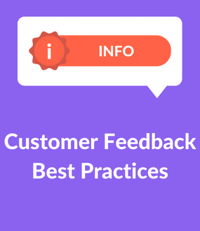 Customer Feedback: Best Practices