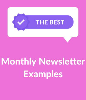 Monthly Newsletter Examples | 10 Real Email Examples We Love