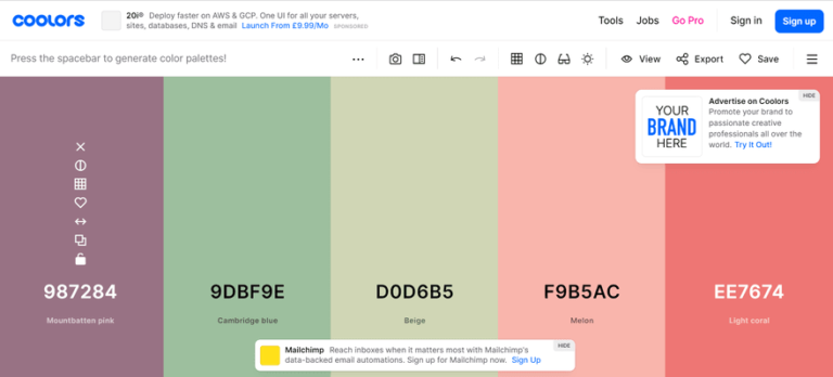 How To Choose An Eye-Catching Website Color Palette