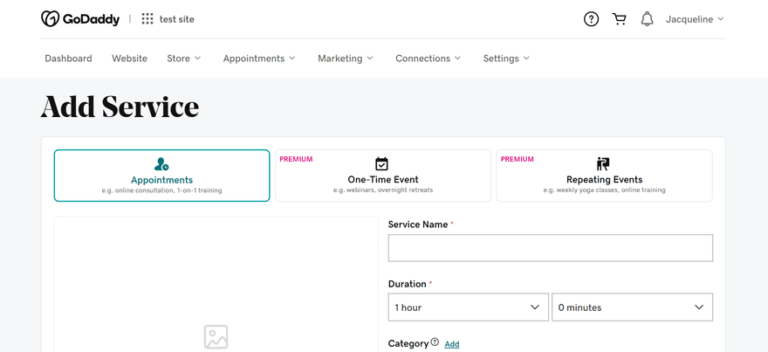 GoDaddy Enhances Social Booking and Events Scheduling