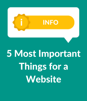 What Are the 5 Most Important Things for a Website?