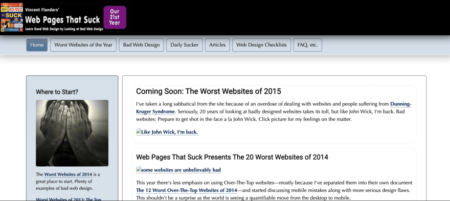 Bad Websites - 15 Worst Website Designs to Avoid