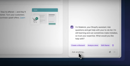 Shopify Announces AI Sidekick for Merchants