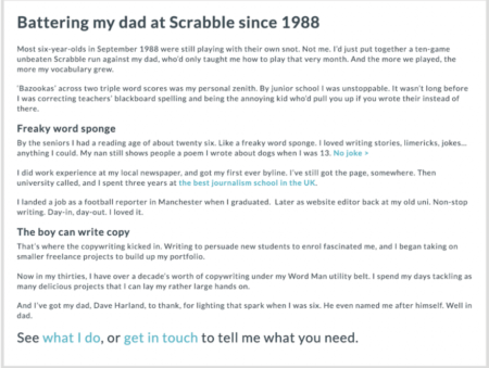 How to Write a Bio for a Website: Tips and Examples