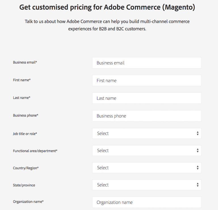 Adobe Commerce (Formerly Magento) Pricing & Costs