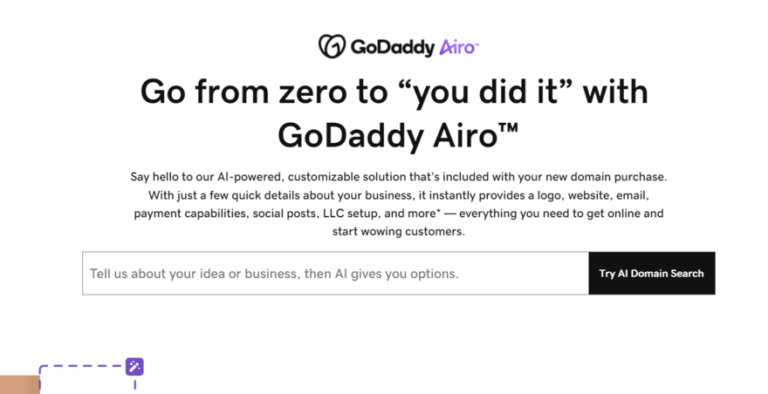 GoDaddy Airo Provides AI Support for Small Businesses