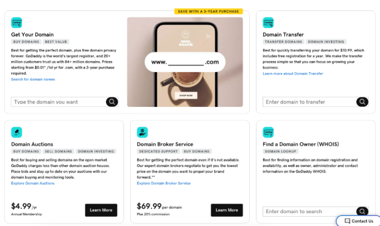 GoDaddy Pricing | Hosting, Website Builder & More
