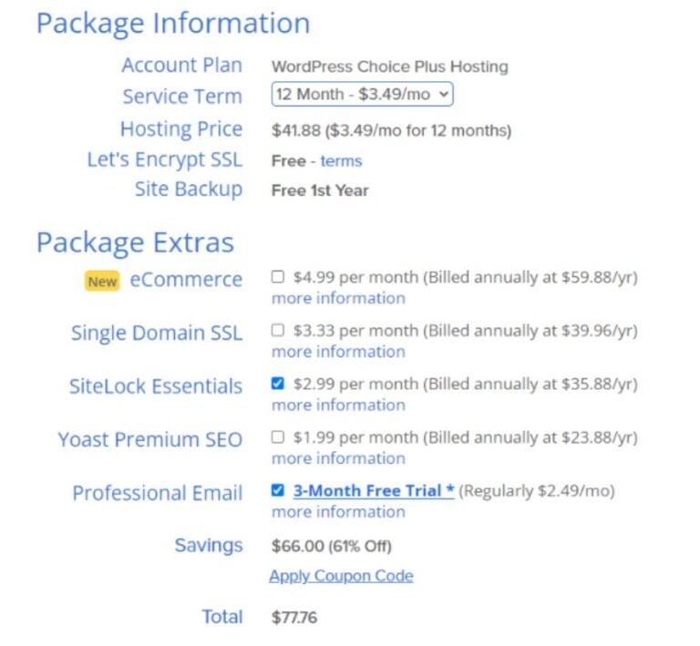 Bluehost Pricing | Breakdown of Hosting Costs & Fees 2024