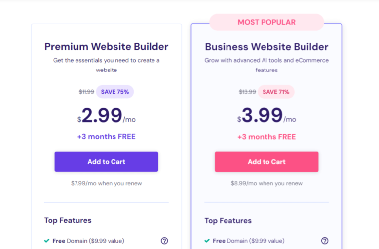 Hostinger Introduces New Business Website Builder Plan
