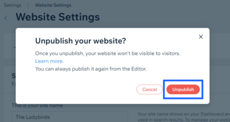How To Unpublish Your Wix Site: A Step-by-Step Guide