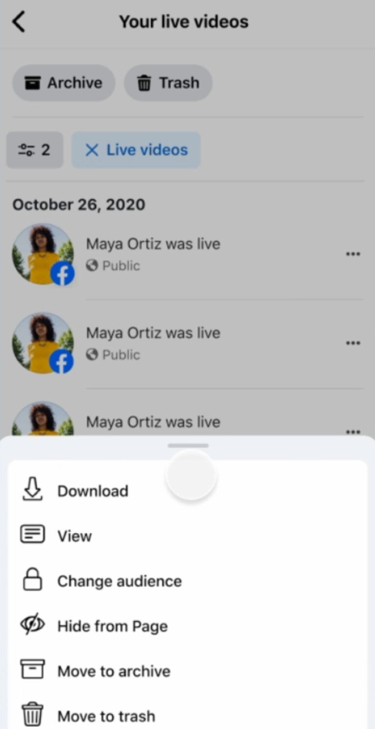 How to Save Your Facebook Live Videos Before It's Too Late