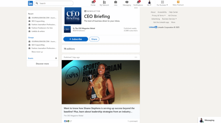 My Guide to Creating a LinkedIn Newsletter in 2026
